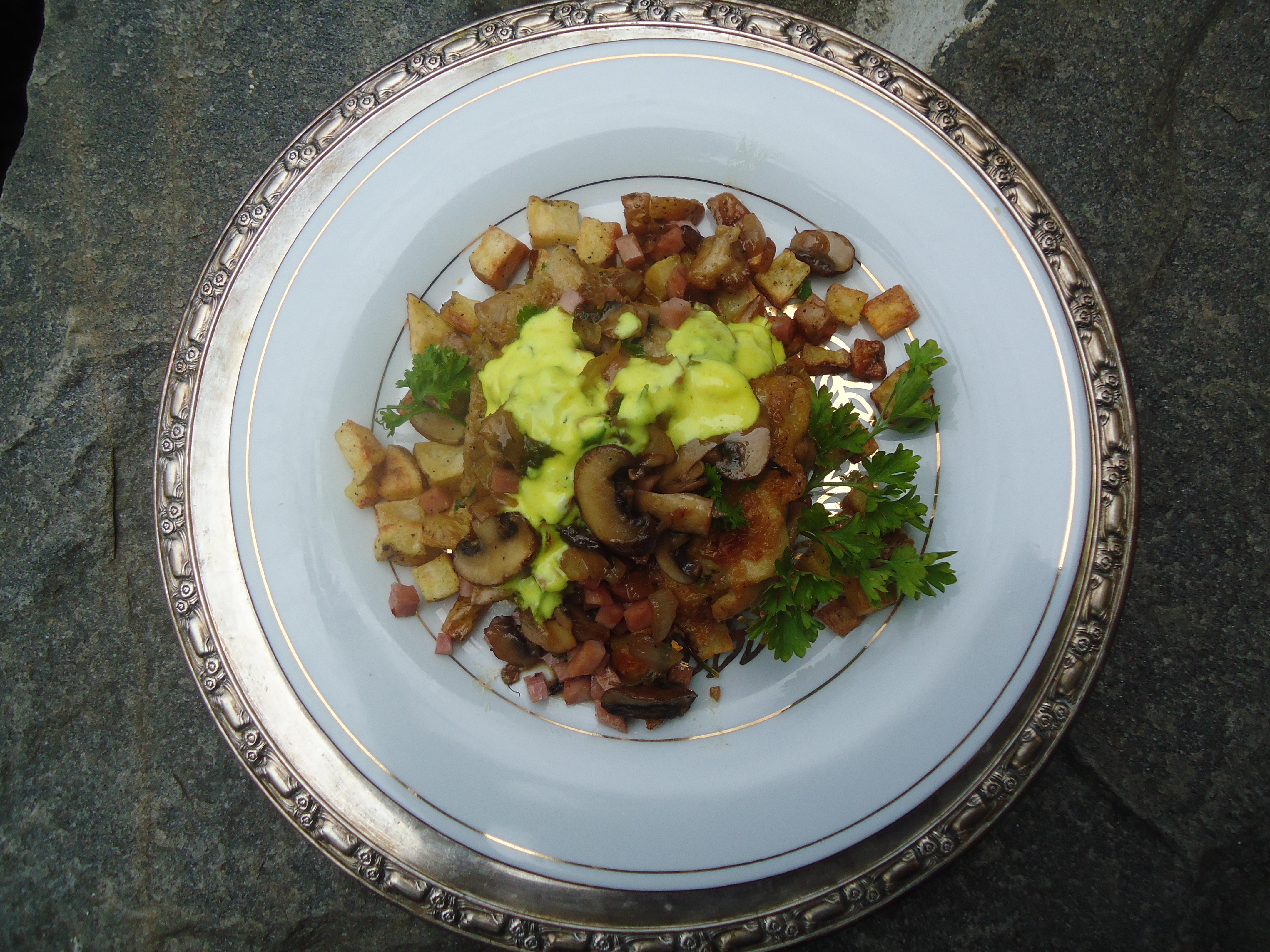 Chicken Pontalba | On the Menu @ Tangie's Kitchen