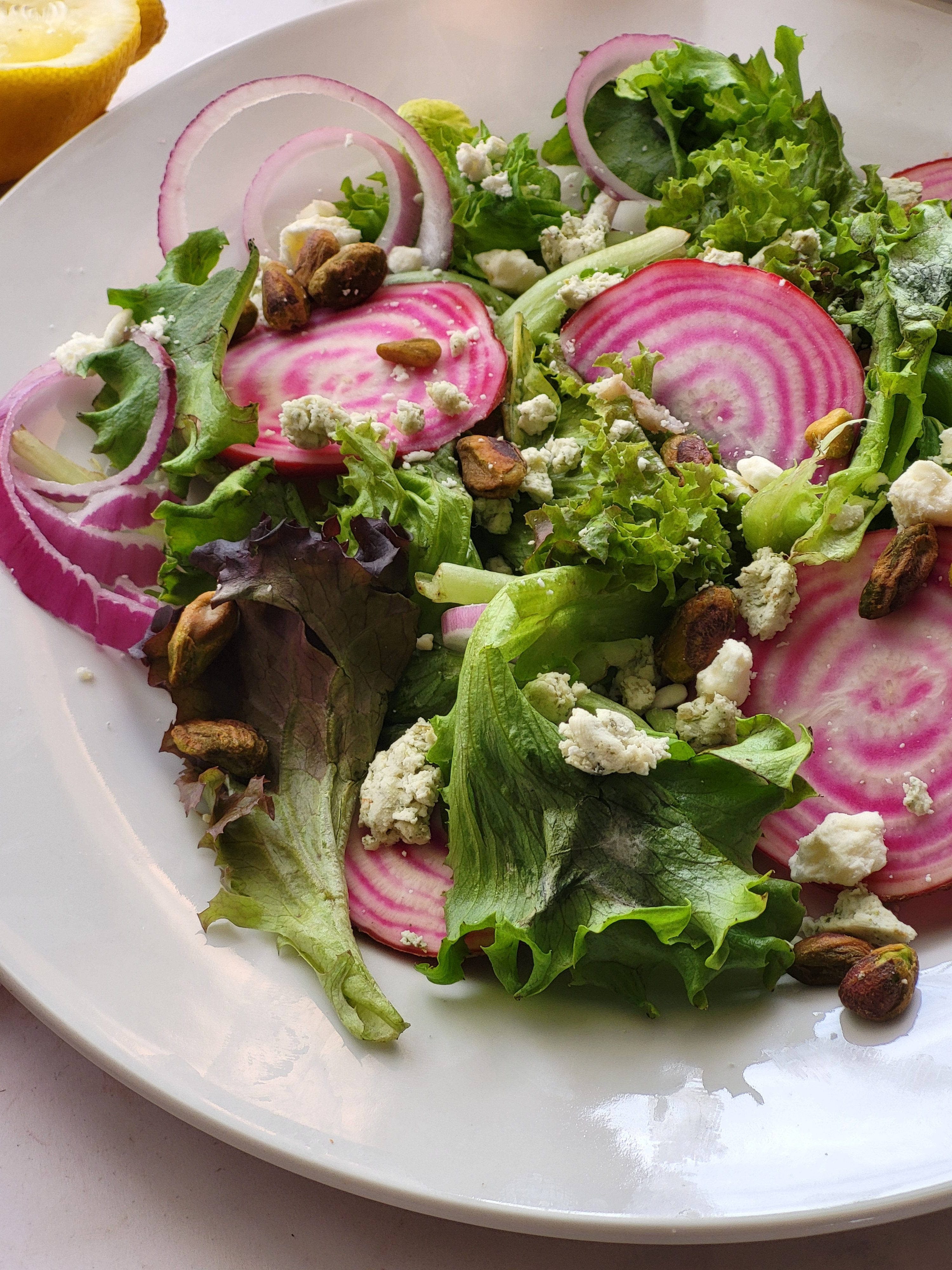 Candy Cane Beet Salad | On the Menu @ Tangie's Kitchen